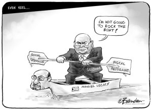 Sunday Argus, 1 November 2009 | Editorial Cartoons by Brandan