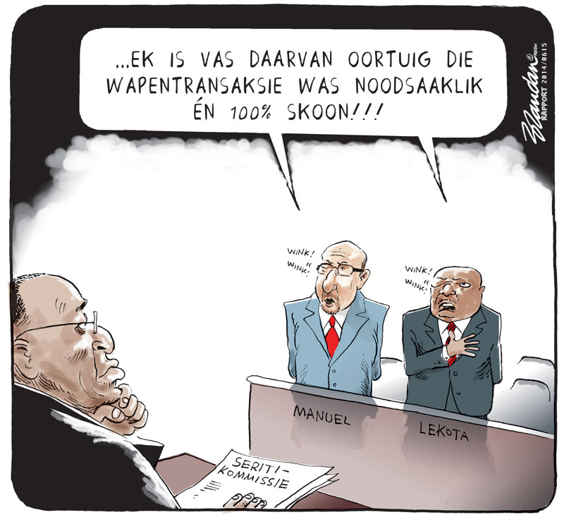 Rapport, Sondag 15 Junie 2014 | Editorial Cartoons by Brandan