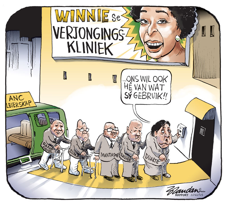 Rapport, Sondag 25 September 2016 | Editorial Cartoons by Brandan
