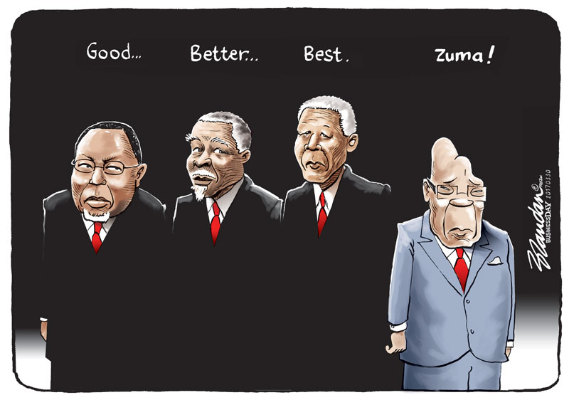 Business Day, Thursday 30 March 2017 | Editorial Cartoons by Brandan