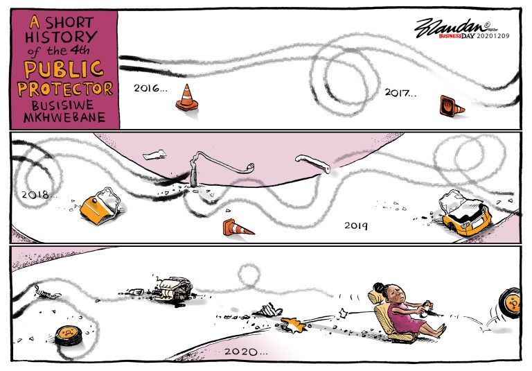 Business Day, Wednesday 9 December 2020 | Editorial Cartoons by Brandan
