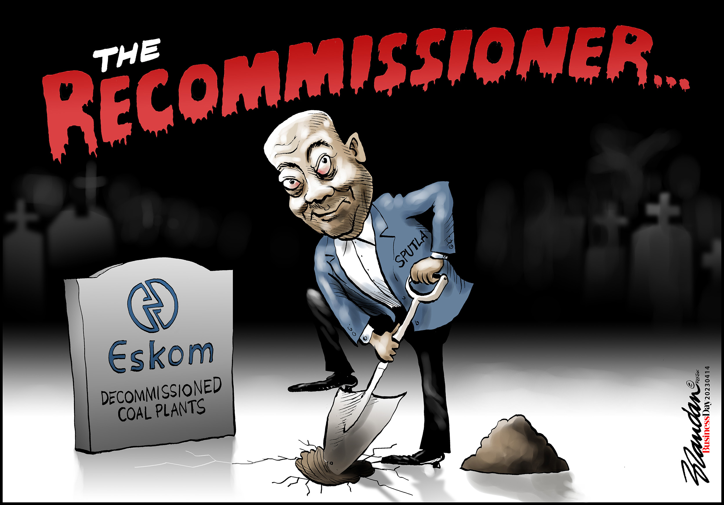 Business Day, Friday 14 April 2023 | Editorial Cartoons by Brandan