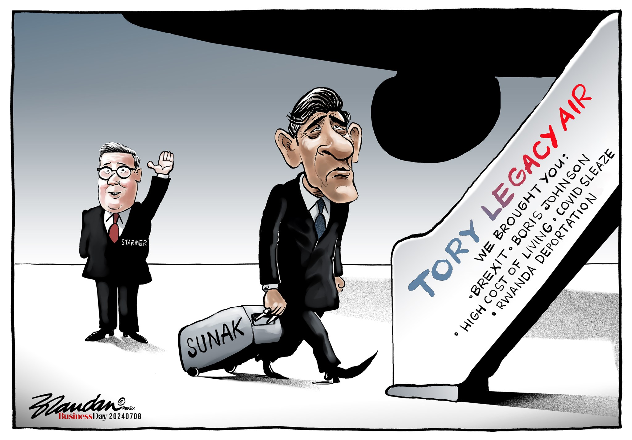 Sir Keir Starmer | Editorial Cartoons by Brandan
