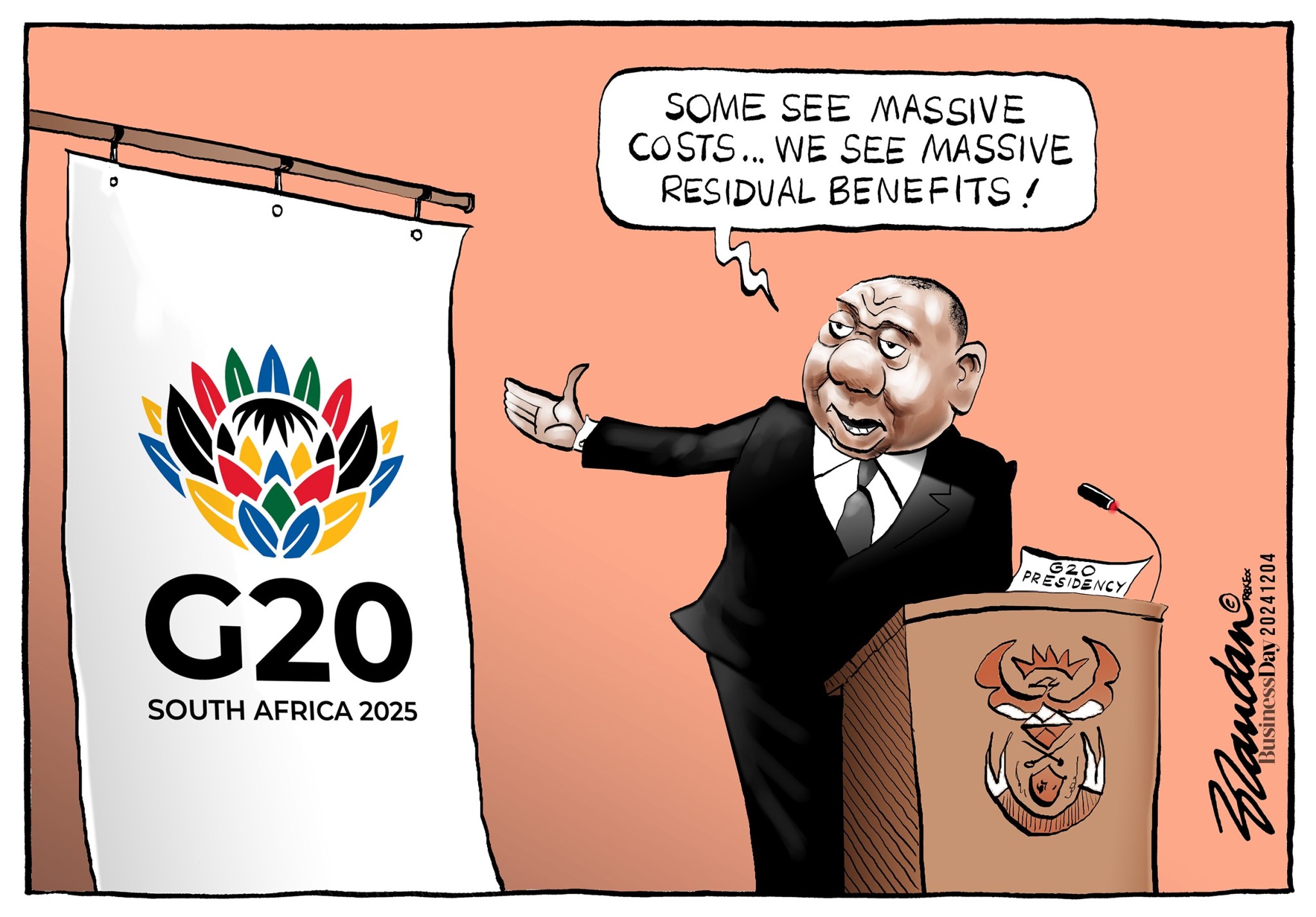Editorial Cartoons by Brandan | Published daily in South Africa's ...