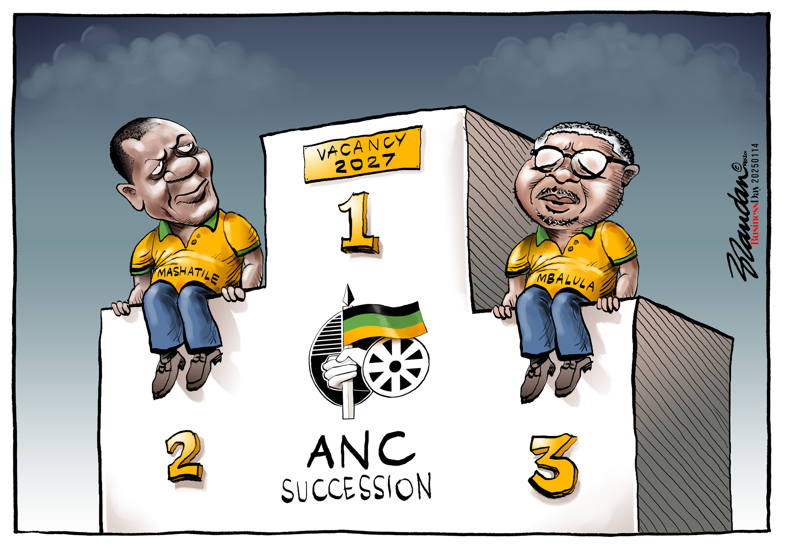 Business Day, Tuesday 14 January 2025 | Editorial Cartoons by Brandan