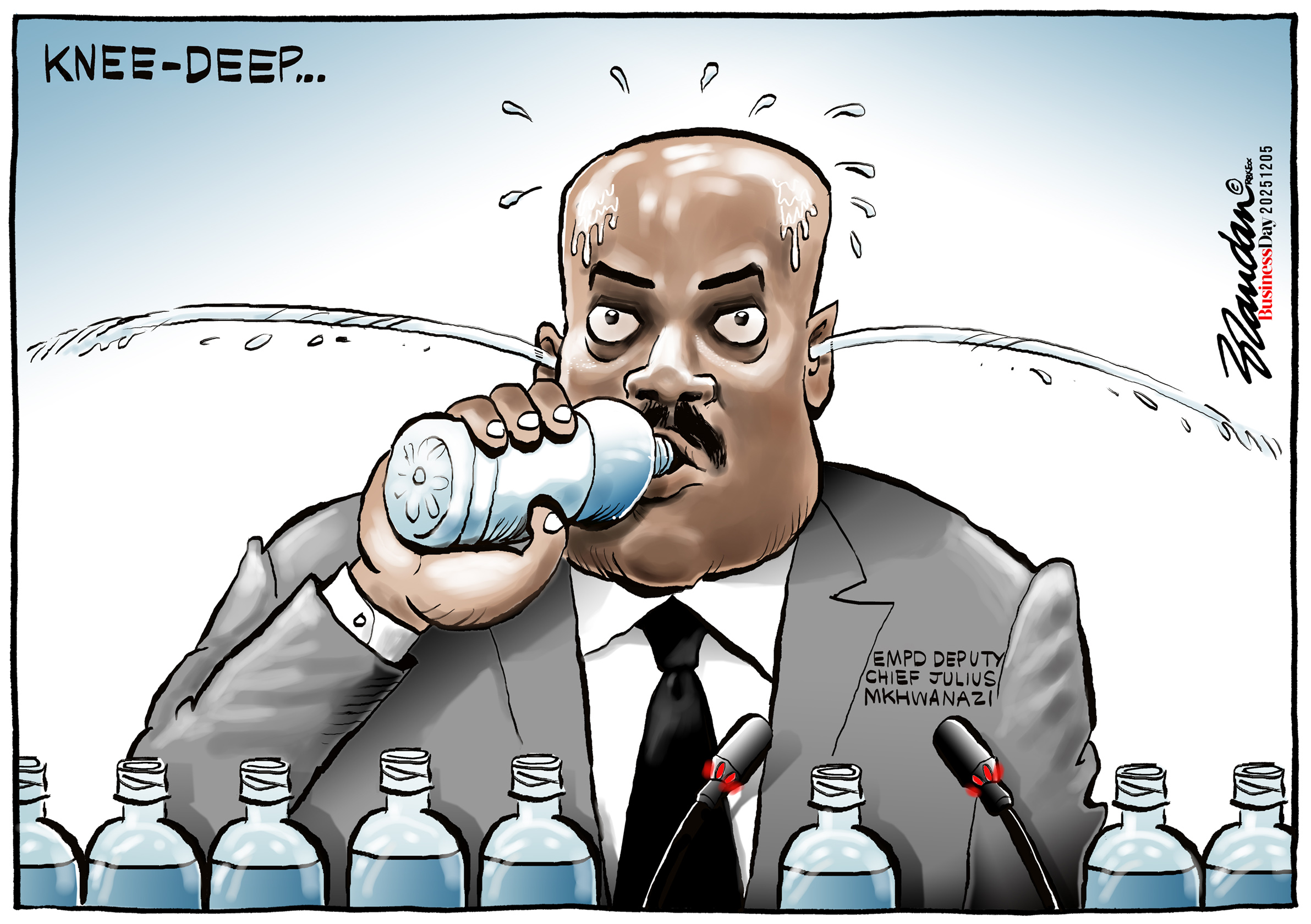 Business Day, Friday 5 December 2025 | Editorial Cartoons by Brandan